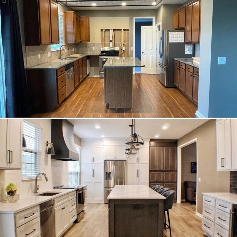 22 Gorgeous Kitchen Makeovers to Ignite Your Home Renovation Inspiration