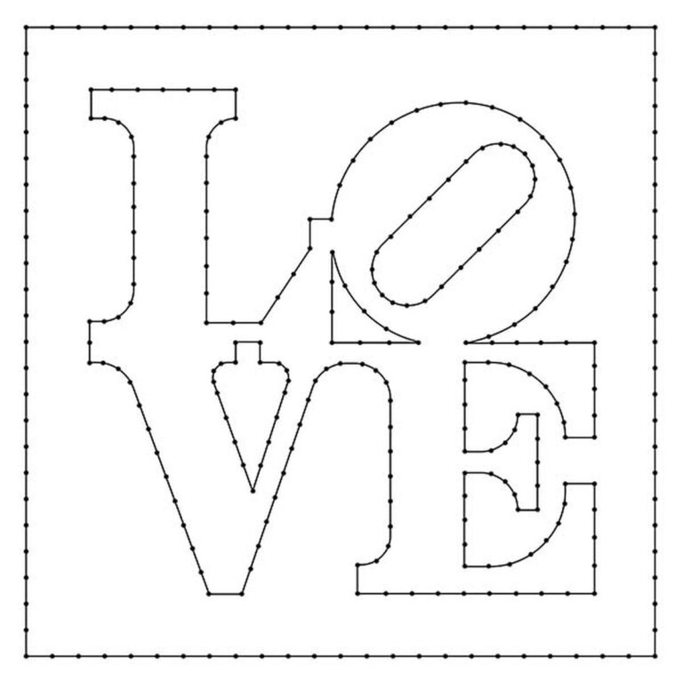 32 Free Printable String Art Patterns