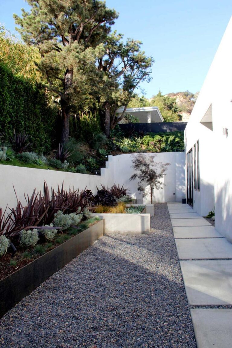 25 Sleek and Modern Rock Garden Ideas for a Beautiful Outdoor Design