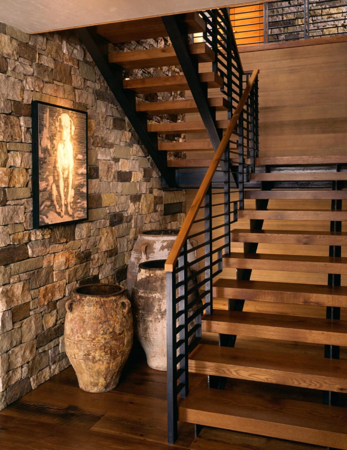 25 Farmhouse Stair Railing Ideas to Beautify Your Home