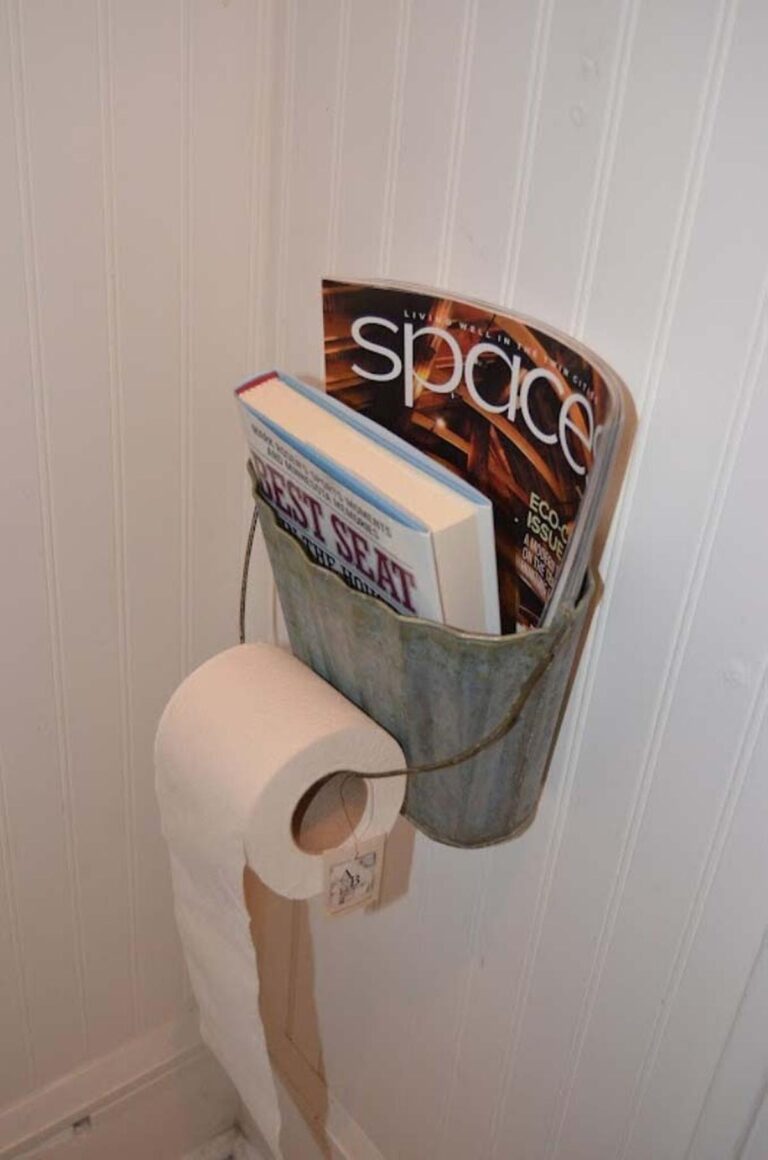 25 Creative DIY Toilet Paper Holder Ideas for a Stylish Bathroom