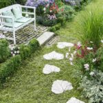 28 Best Garden Path Ideas Using Recycled Material