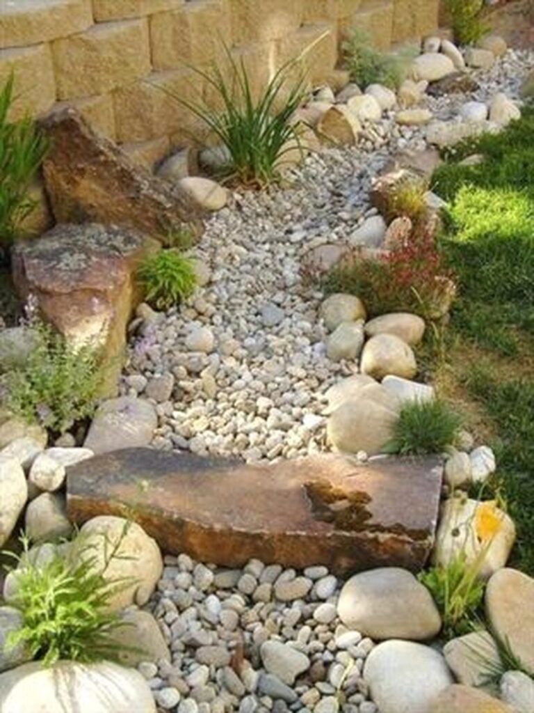 30 Stunning Dry River Bed Landscaping Ideas You’ll Love