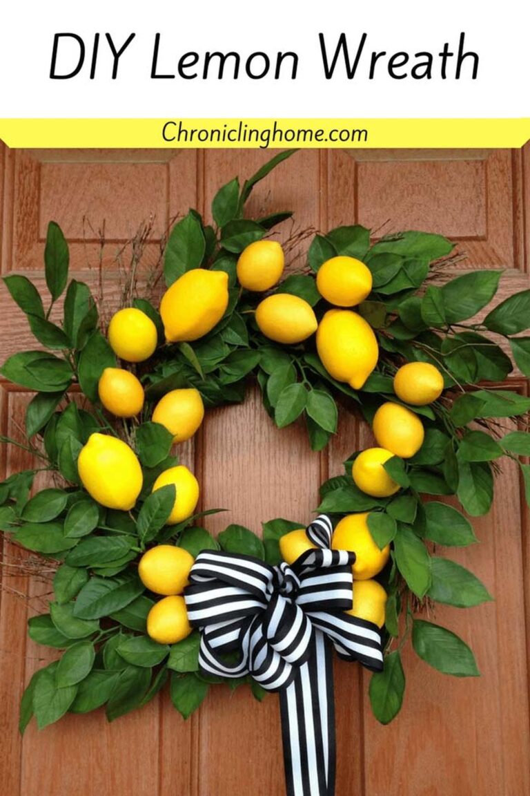 34 Creative DIY Summer Wreaths to Brighten Your Door