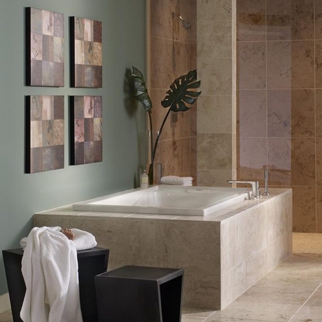 24 Fabulous Drop-In Bathtub Ideas for a Spa-Like Feel