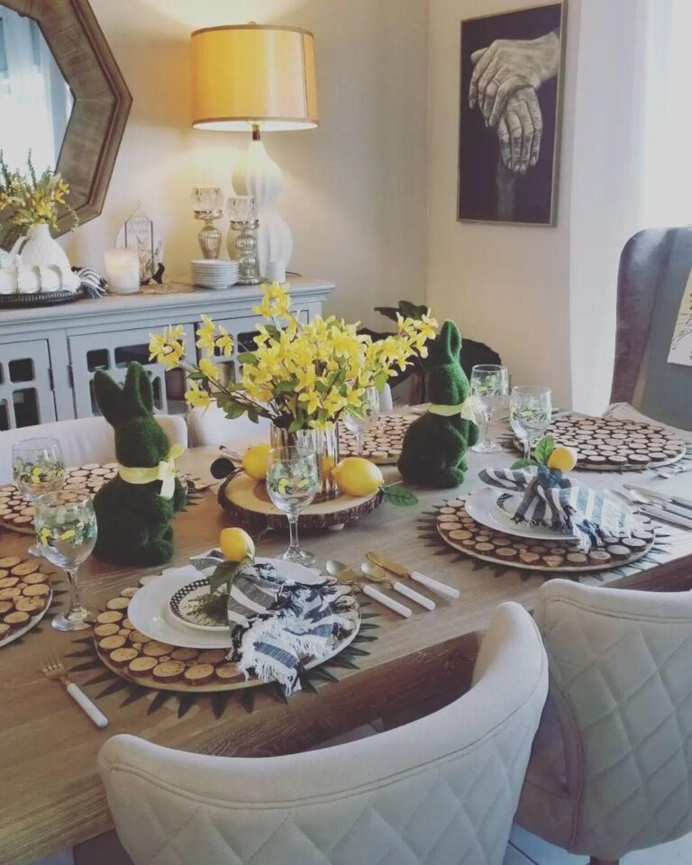 22 Spring Table Decor Ideas for a Fresh First Impression