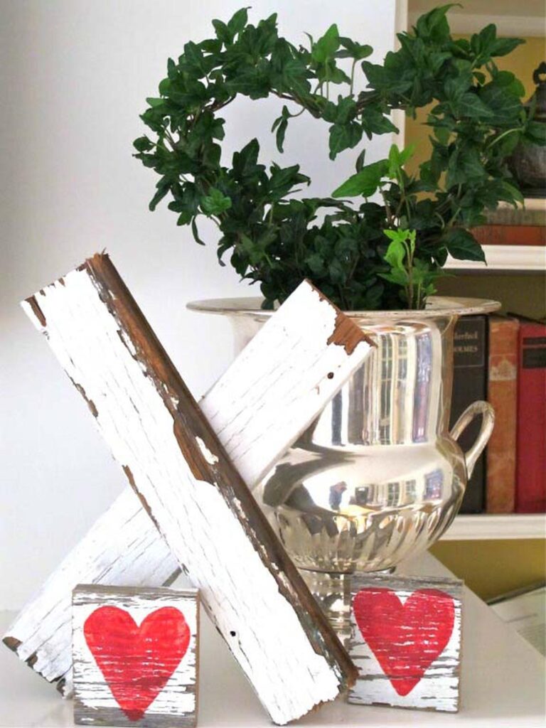 48 Creative DIY Rustic Decor Ideas for Valentine’s Day
