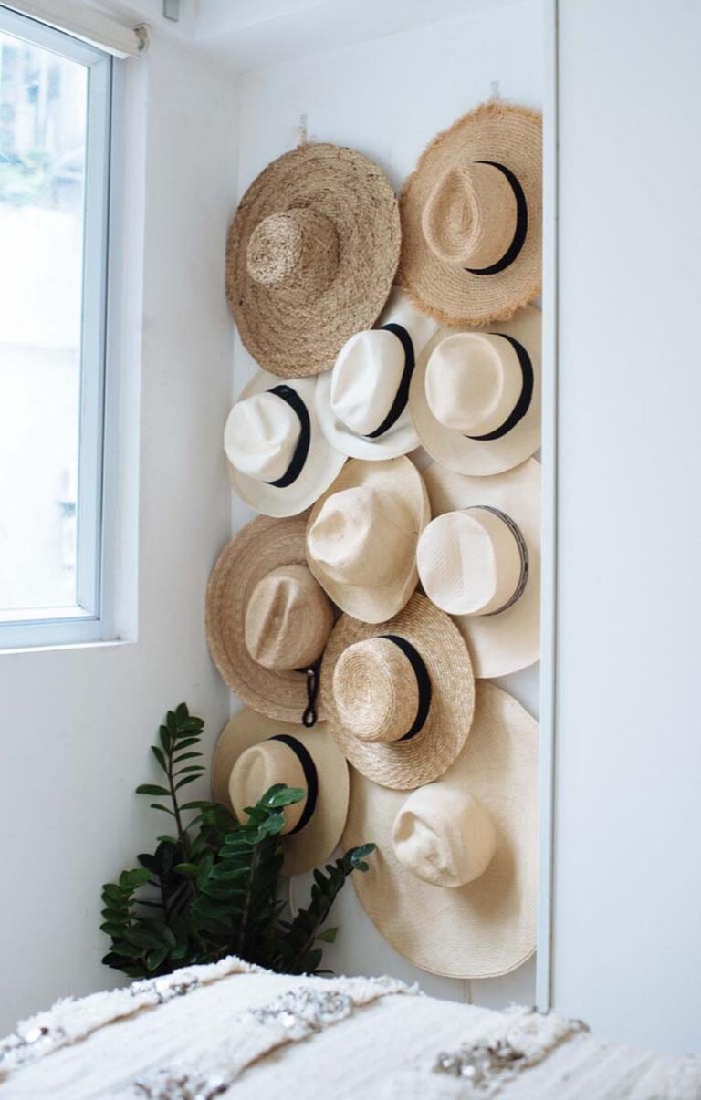 84 DIY Hat Rack Ideas to Organize in Style