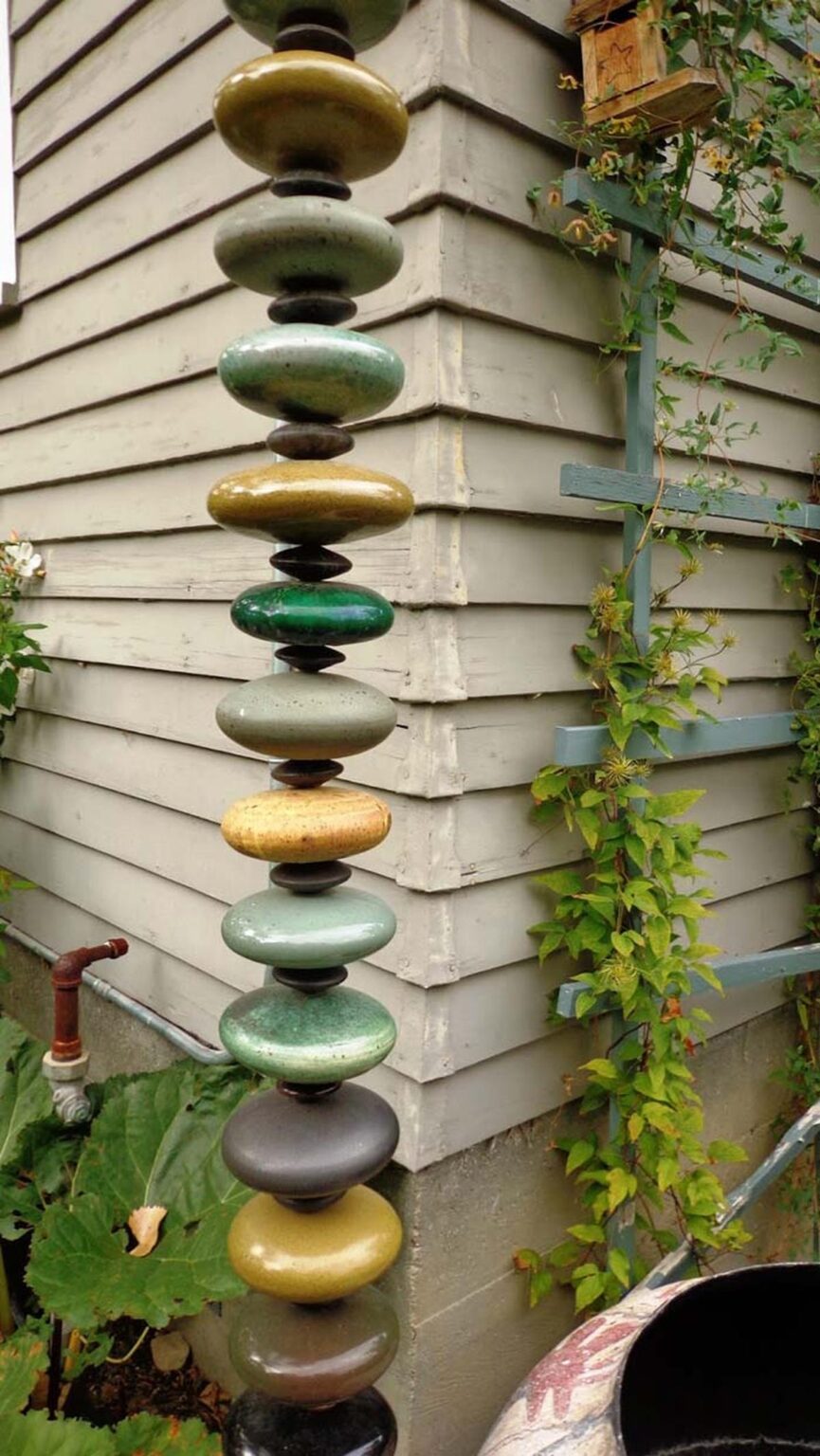 29 Simple DIY Rain Chain Ideas to Transform Your Outdoor Space