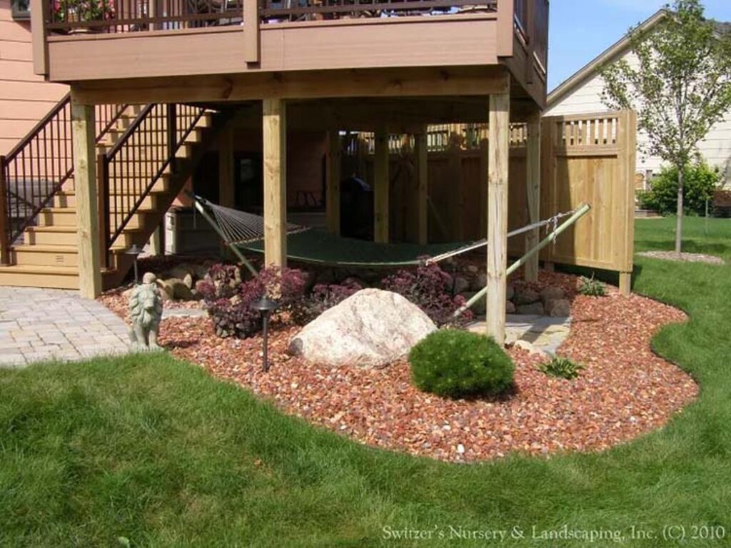 14 Inspired Under-Deck Landscaping Ideas for Your Backyard