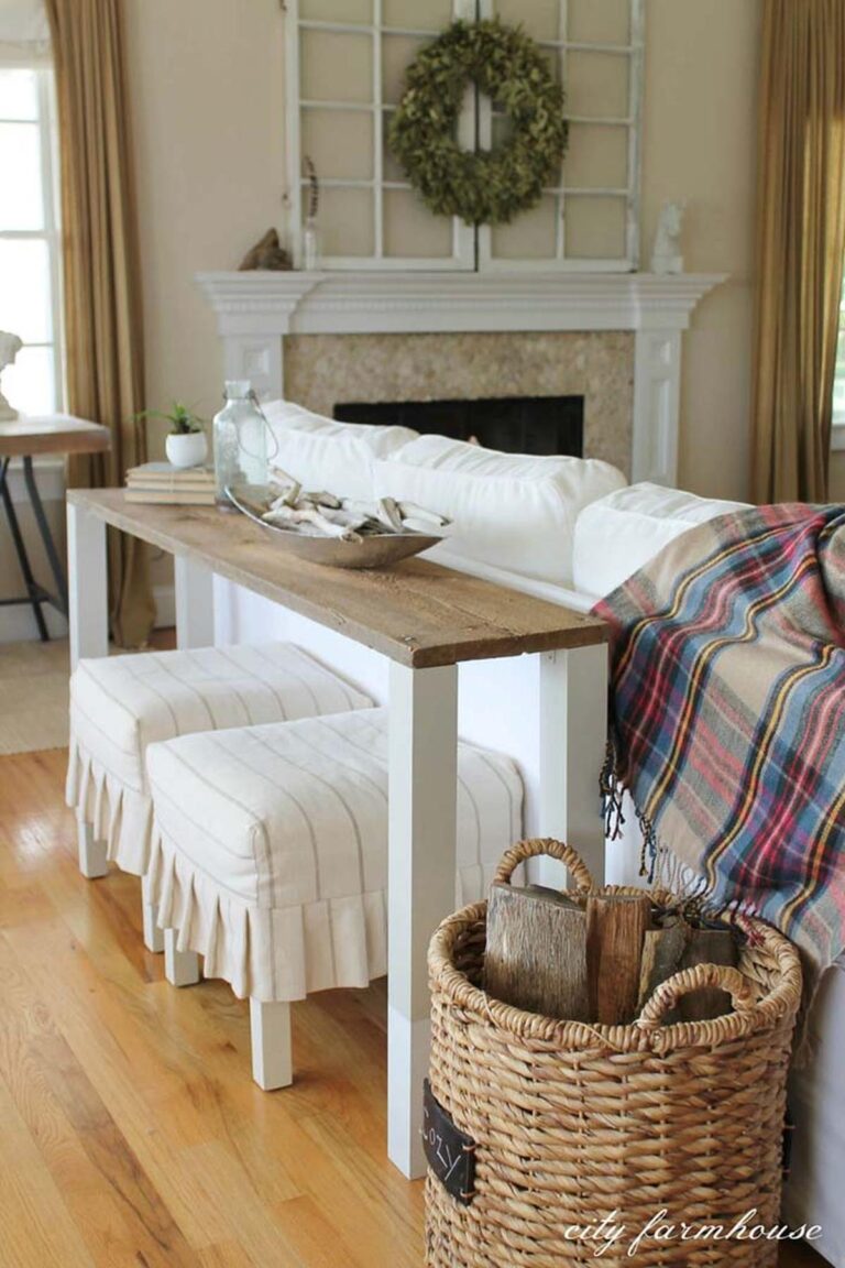 24 Best Sofa Tables to Enhance Your Living Space
