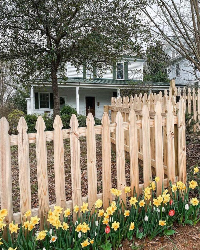 24 Gorgeous Farmhouse Fence Ideas for a Perfect Rustic Touch