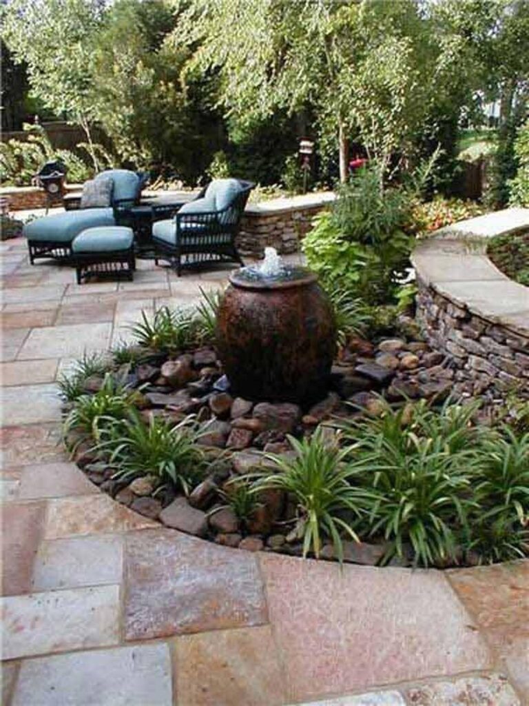 25 Stylish Water Fountain Landscaping Ideas to Inspire