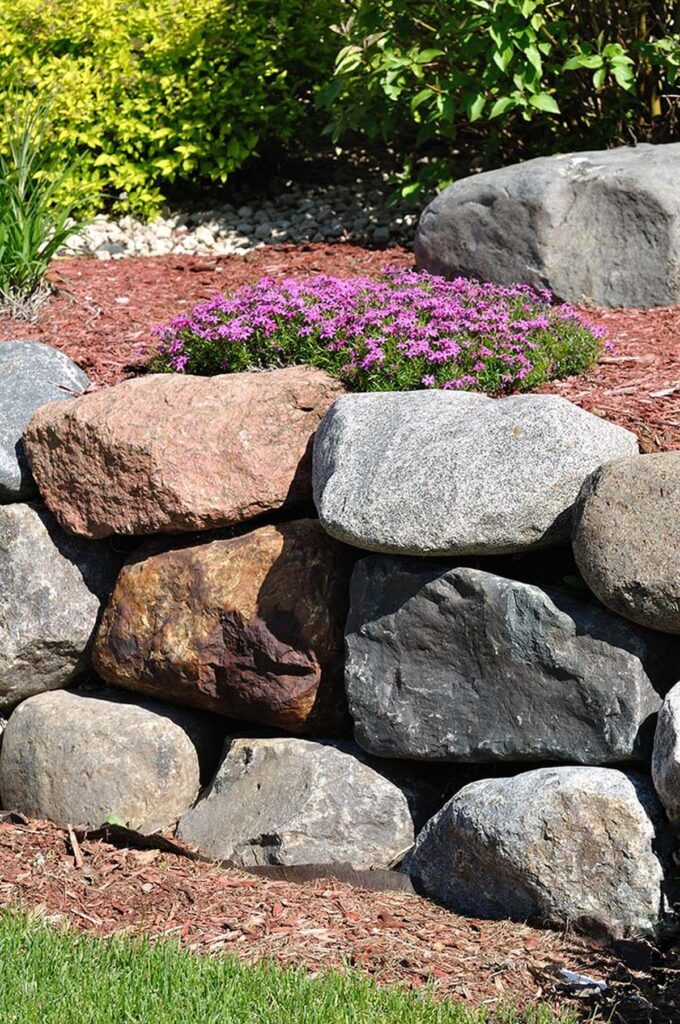 13 Creative Boulders Landscaping Ideas for Gorgeous Yard