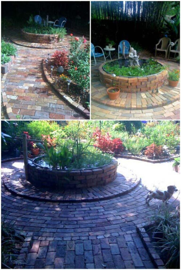 31 DIY Projects to Reuse Old Bricks and Transform Your Home and Garden