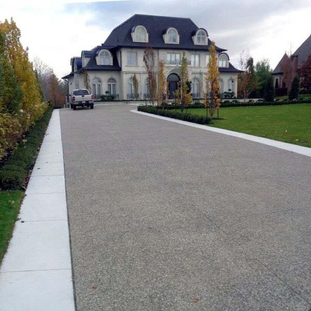 25 Concrete Driveway Designs for a Modern Home