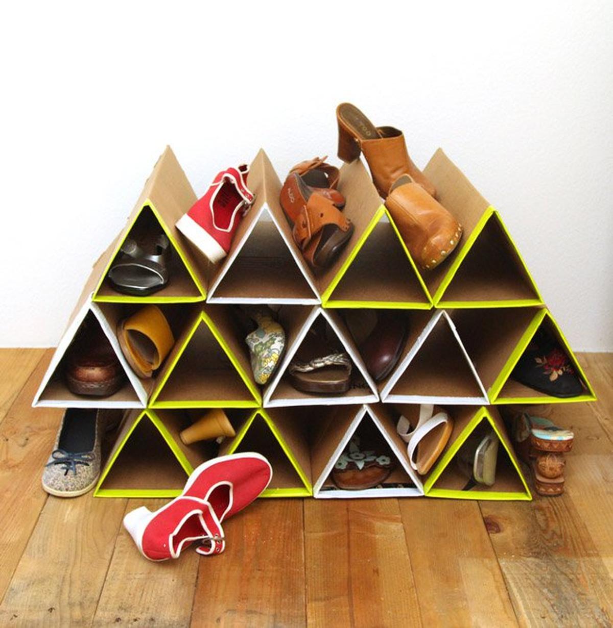 13 Easy DIY Shoe Storage Ideas for a Budget Makeover
