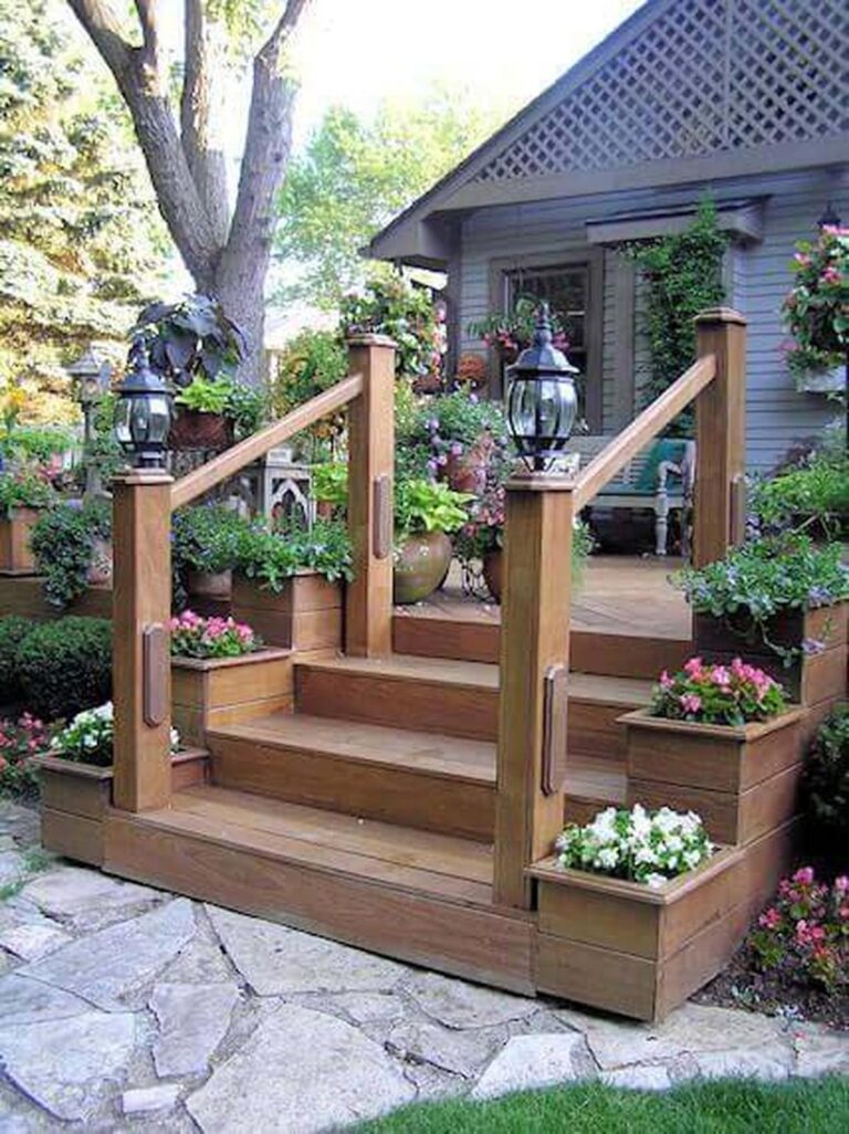 26 Stylish Deck Steps Designs to Enhance Your Outdoor Living