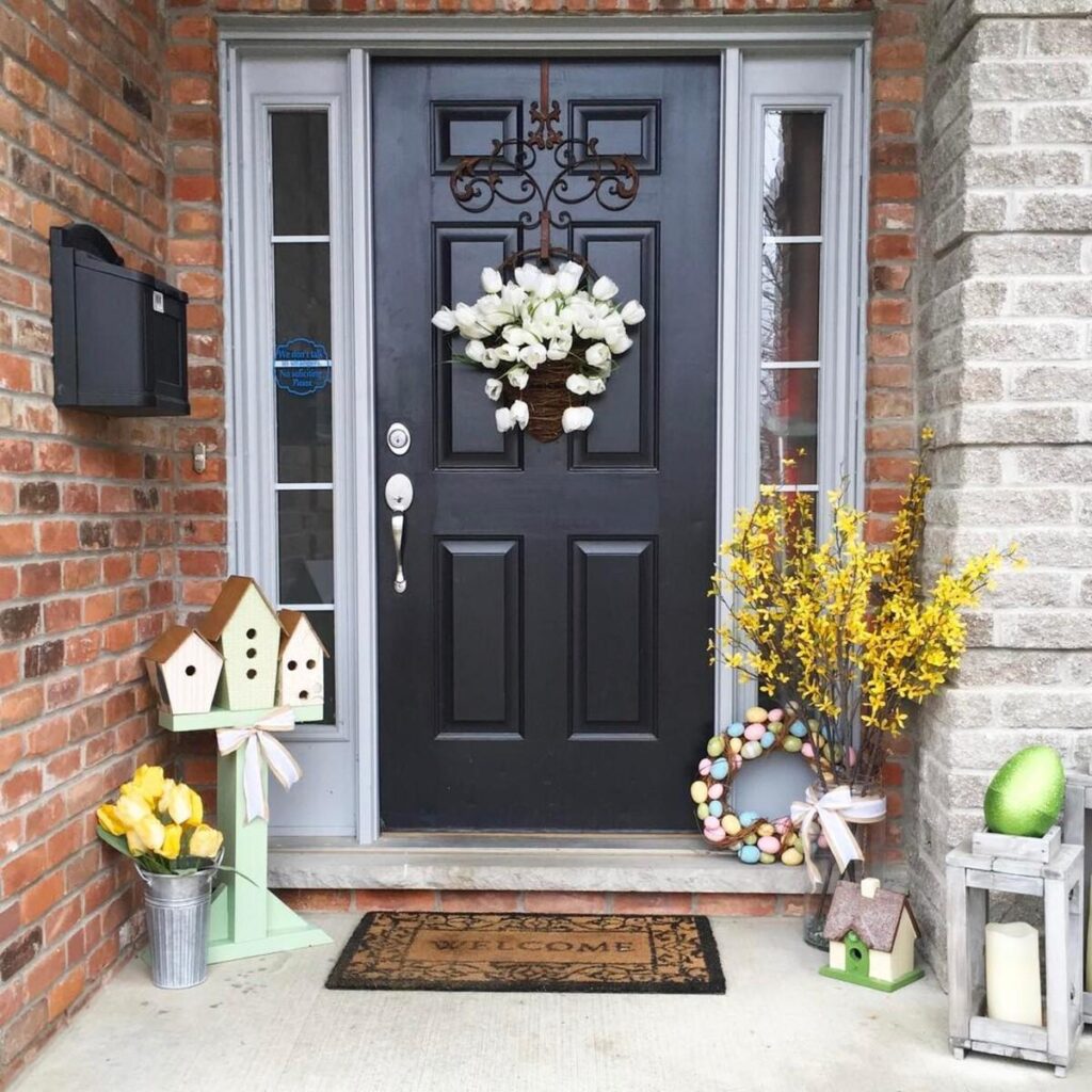 18 Colorful Spring Porch Decor Ideas for a Bright and Inviting Entrance