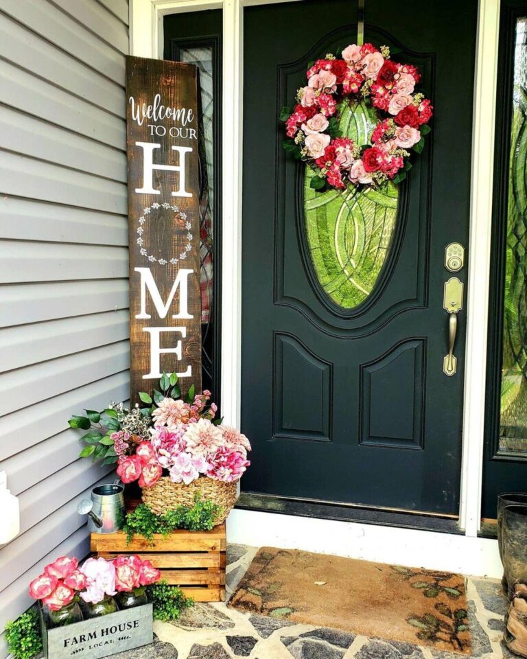 18 Colorful Spring Porch Decor Ideas for a Bright and Inviting Entrance