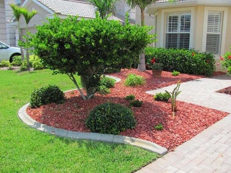 24 Creative Red Mulch Ideas to Elevate Your Garden’s Color and Texture