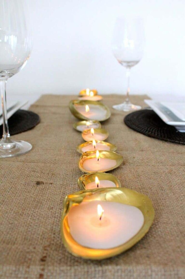 34 Charming DIY Shell Projects for Beach Decors
