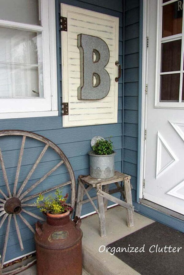 45 Ways to Repurpose Old Shutters in Home Decor