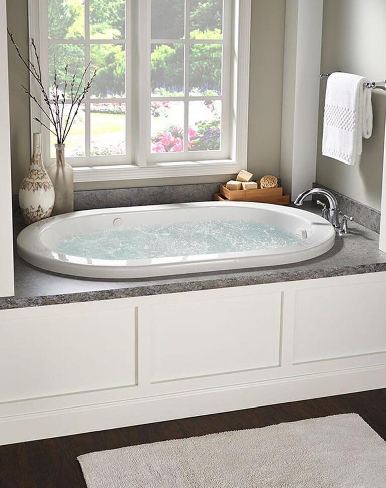 24 Fabulous Drop-In Bathtub Ideas for a Spa-Like Feel
