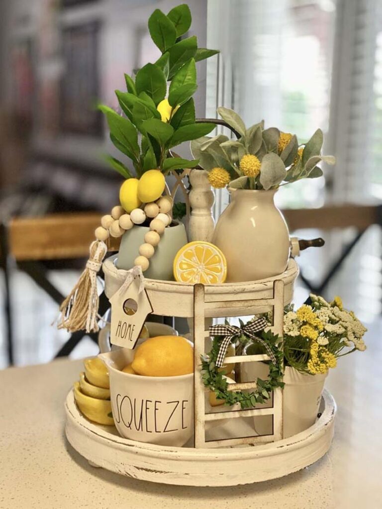 36 Rustic Tray Decorations for Farmhouse Charm