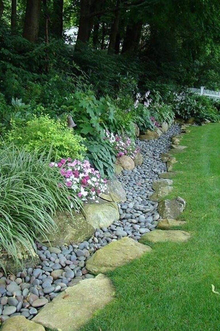 30 Stunning Dry River Bed Landscaping Ideas You’ll Love