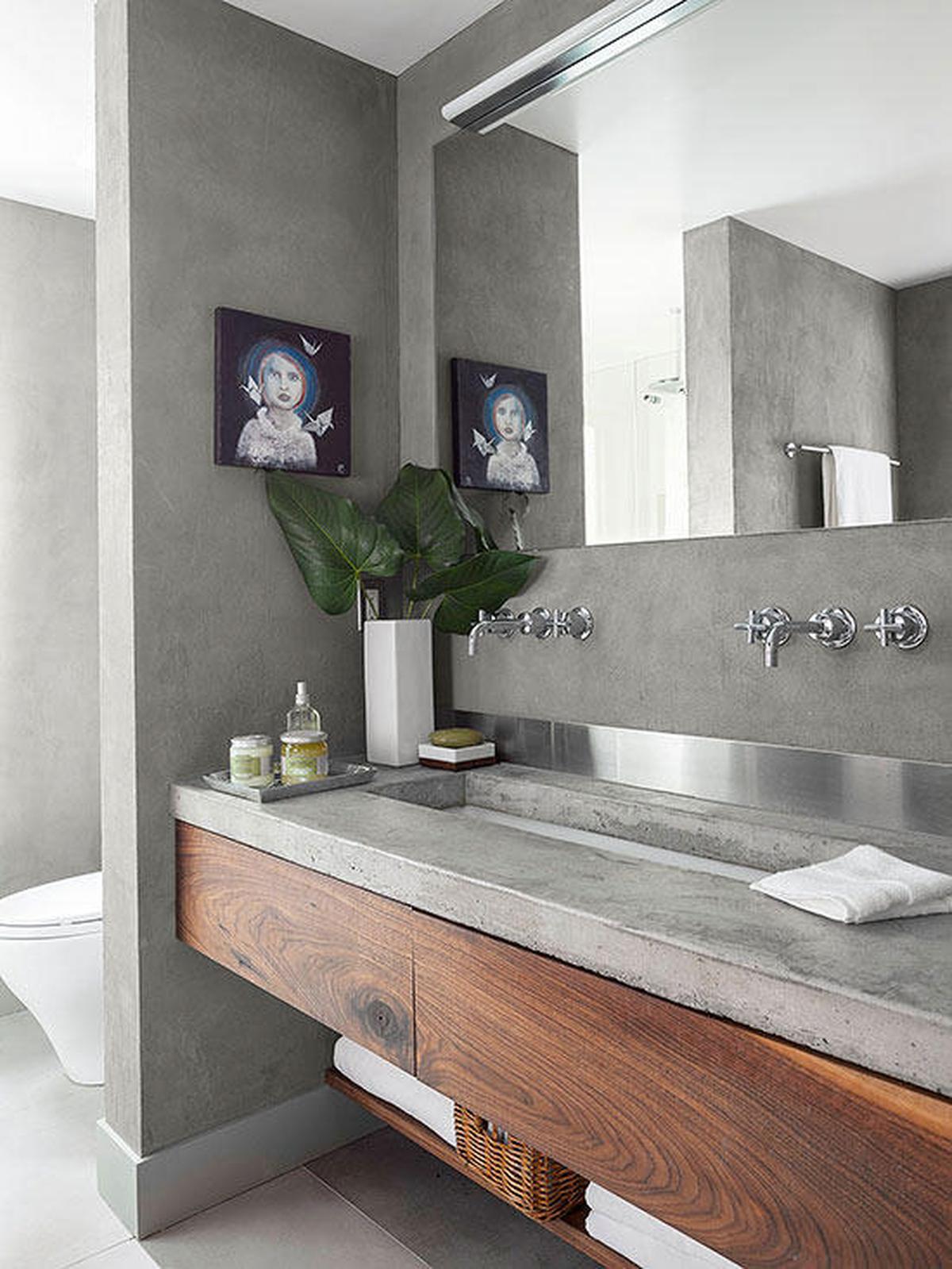 12 Stunning Concrete Trough Sink Ideas to Transform Your Bathroom