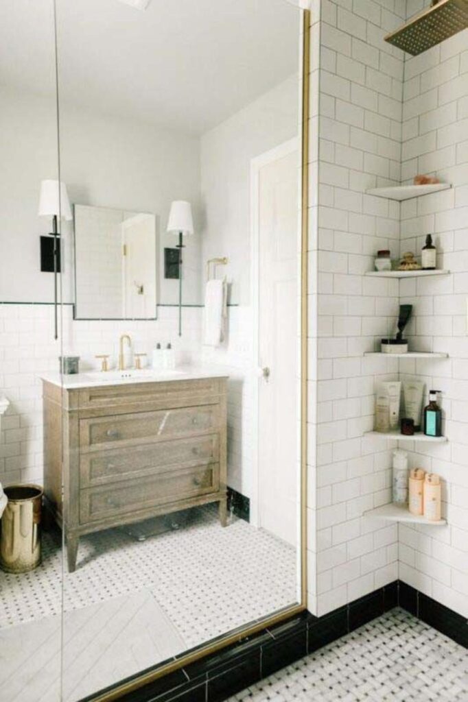 11 Best Tile Shower Shelf Ideas for Extra Bathroom Storage