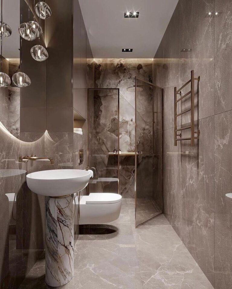 32 Bathroom Designs for a Stunning Home Makeover