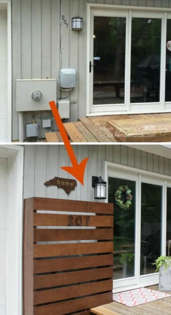 27 Clever Landscaping Ideas to Hide Unsightly Utility Boxes