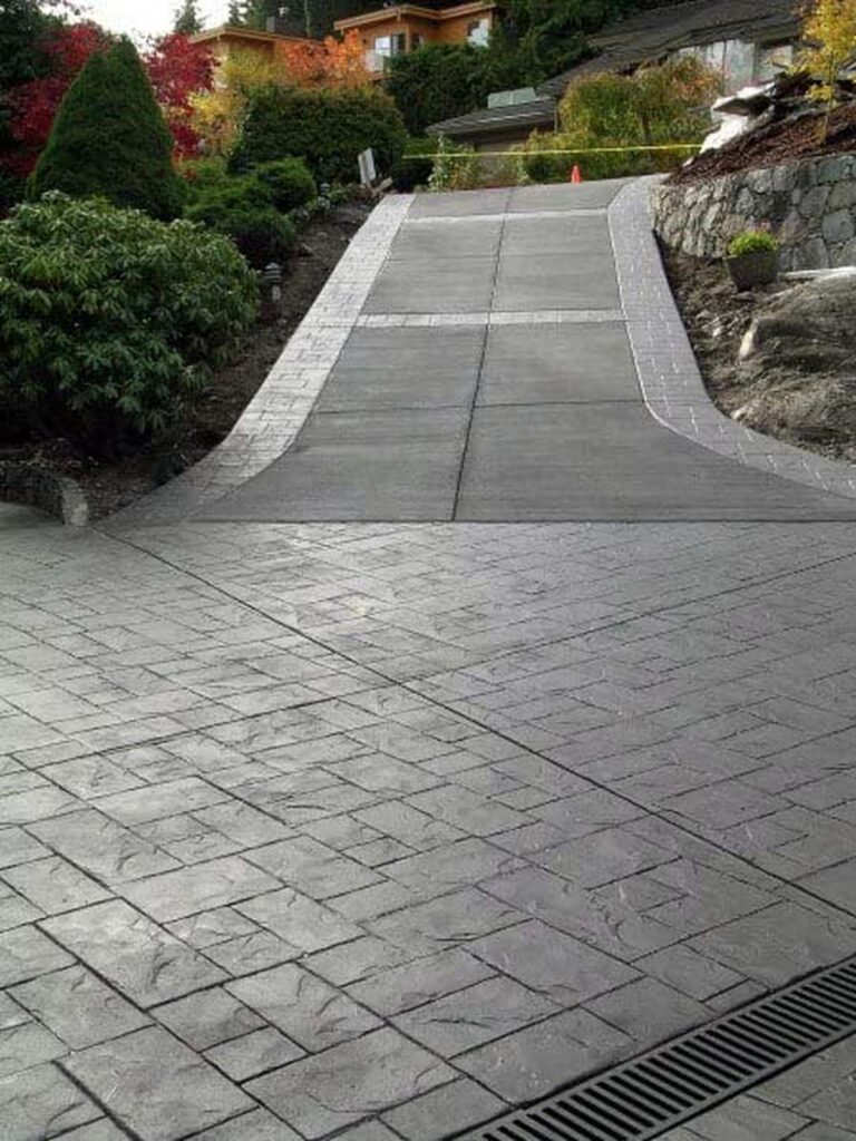 25 Concrete Driveway Designs for a Modern Home