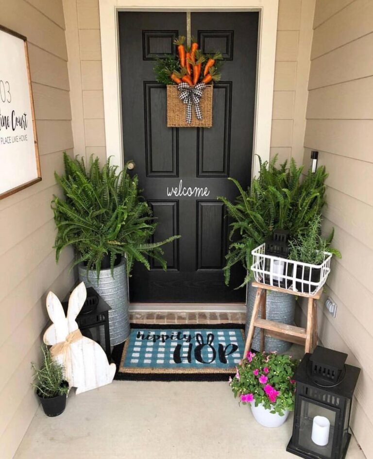 18 Colorful Spring Porch Decor Ideas for a Bright and Inviting Entrance