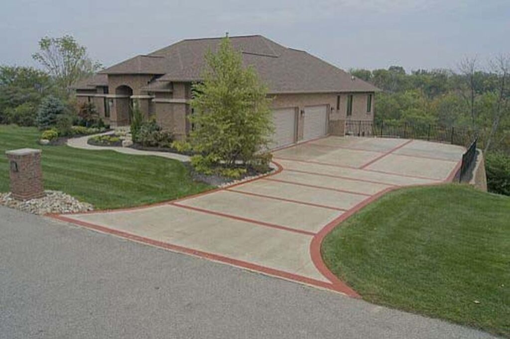 25 Concrete Driveway Designs for a Modern Home