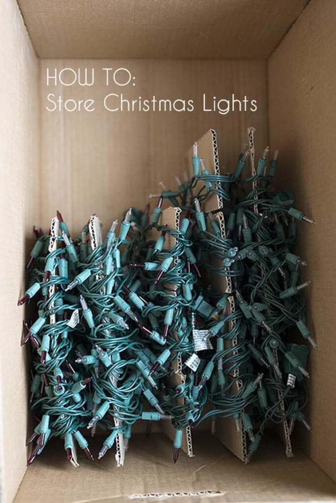 21 Clever Storage Ideas for Christmas Decor