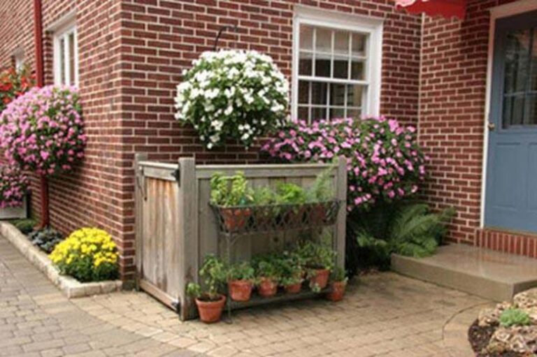 27 Clever Landscaping Ideas to Hide Unsightly Utility Boxes