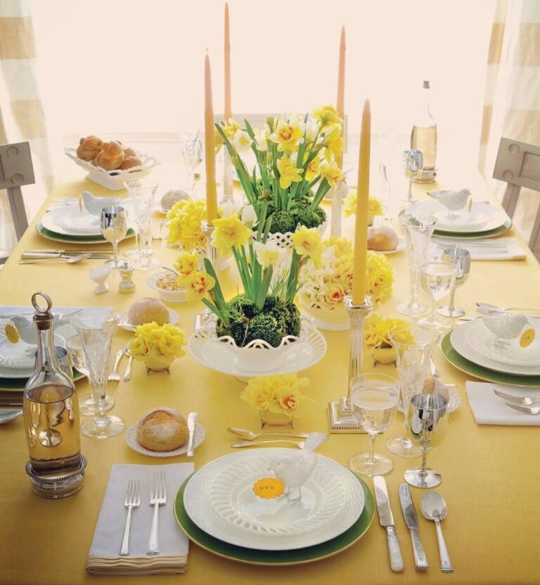 22 Spring Table Decor Ideas for a Fresh First Impression