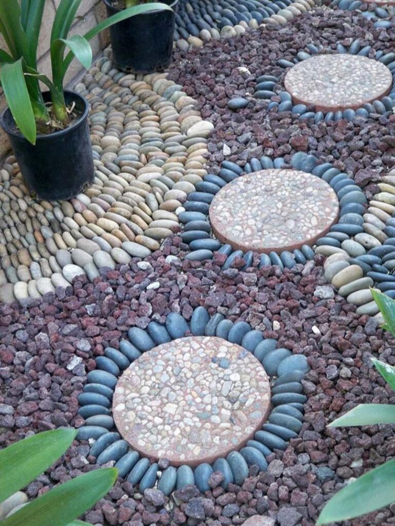 43 Creative Ways to Use River Rocks in Landscaping