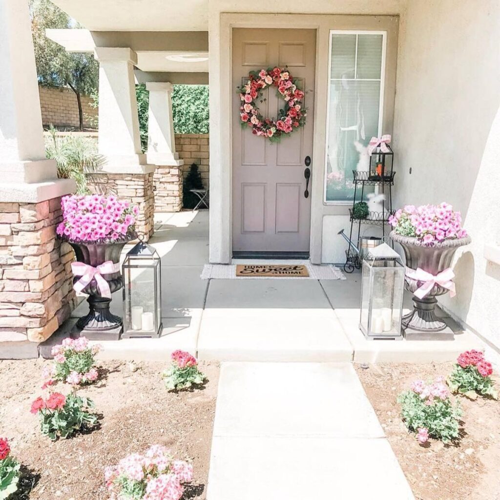 18 Colorful Spring Porch Decor Ideas for a Bright and Inviting Entrance