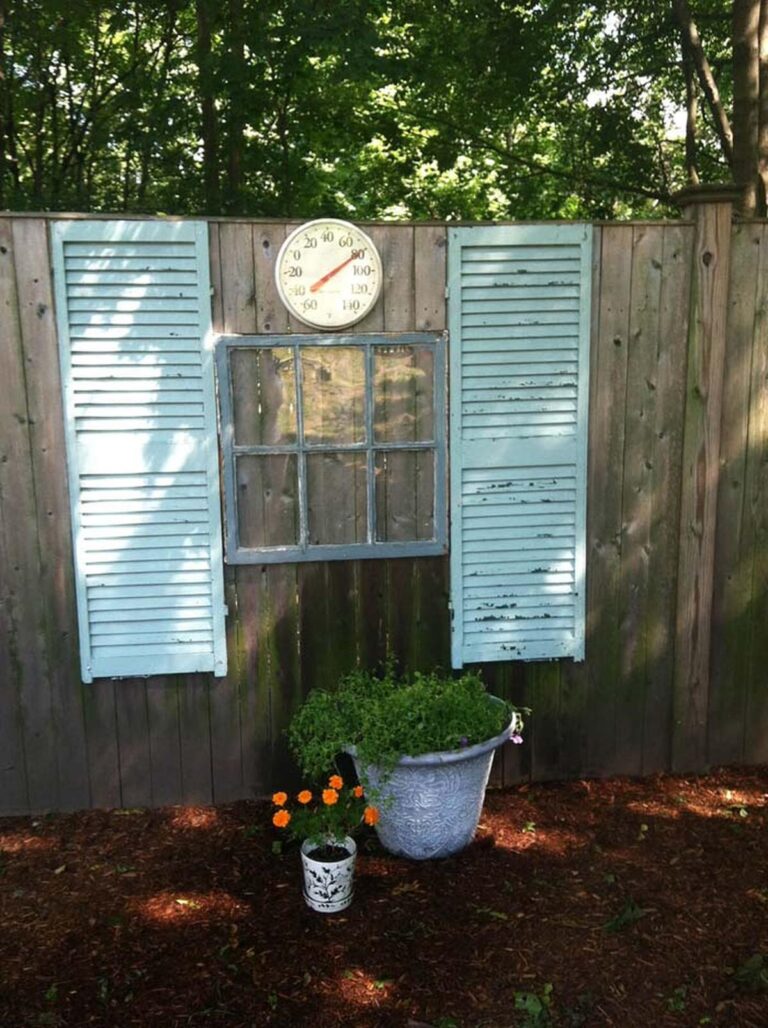 45 Ways to Repurpose Old Shutters in Home Decor