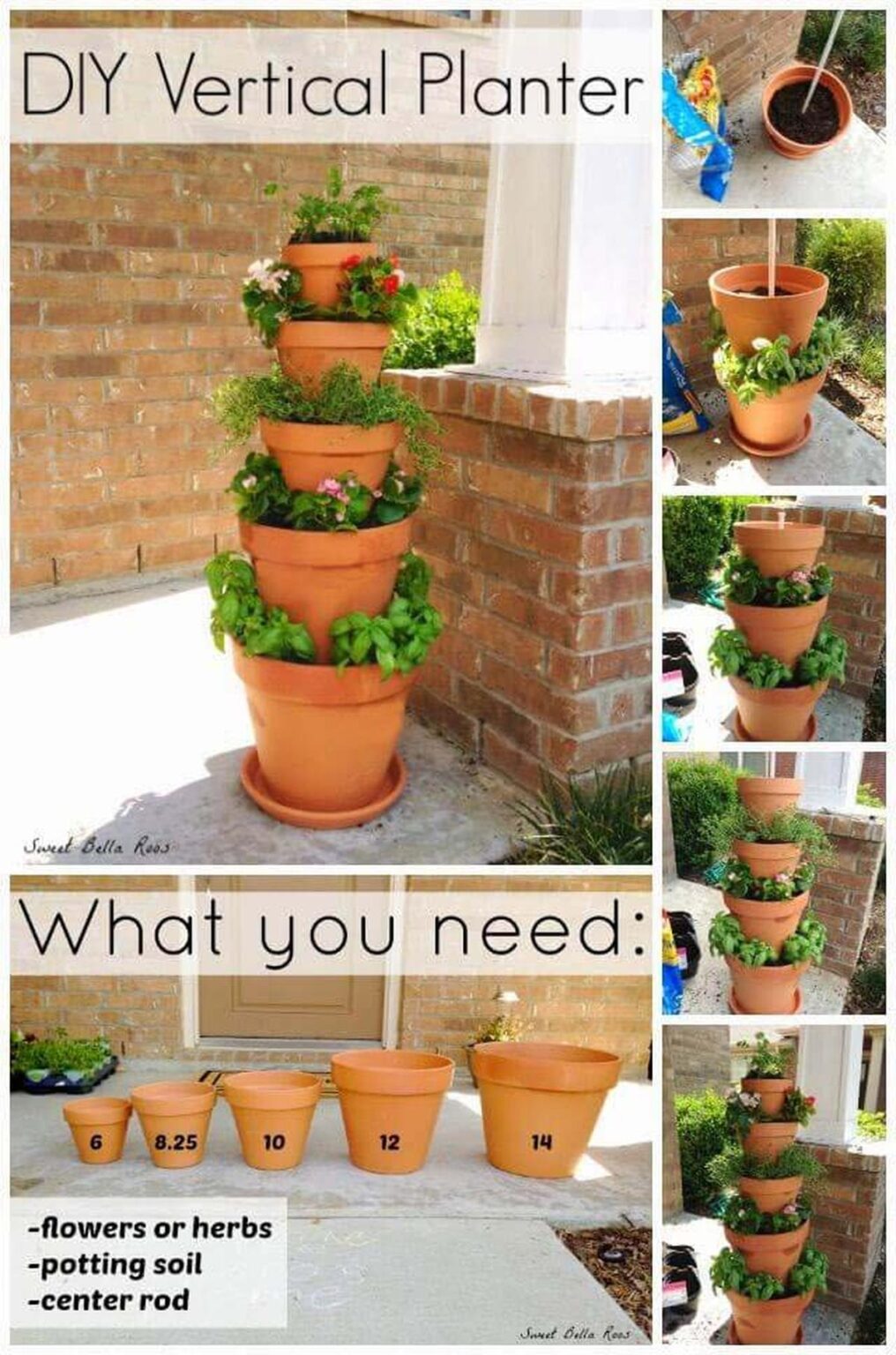 21 Best DIY Flower Towers for a Stunning Garden Look