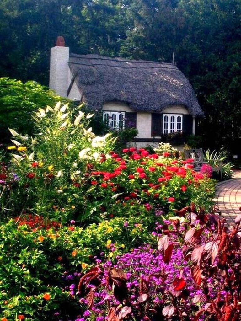 15 Enchanting Cottage Garden Layouts to Fill Your Space with Color
