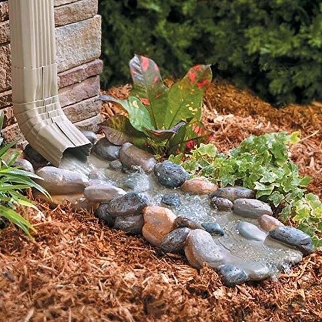 29 Rock-Based Downspout Ideas to Transform Outdoors