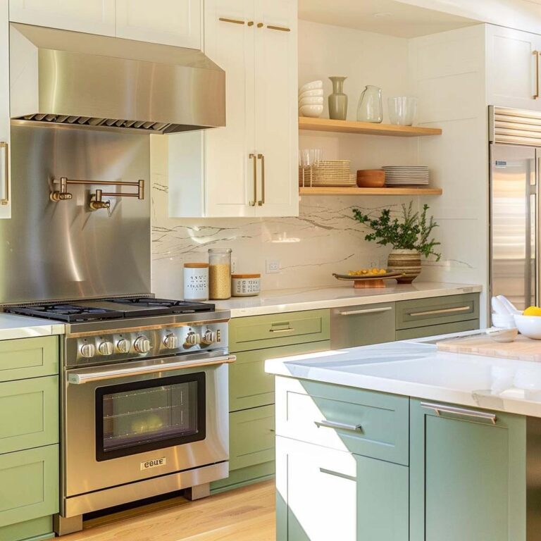 34 Chic Sage Green Kitchens to Inspire Your Decor