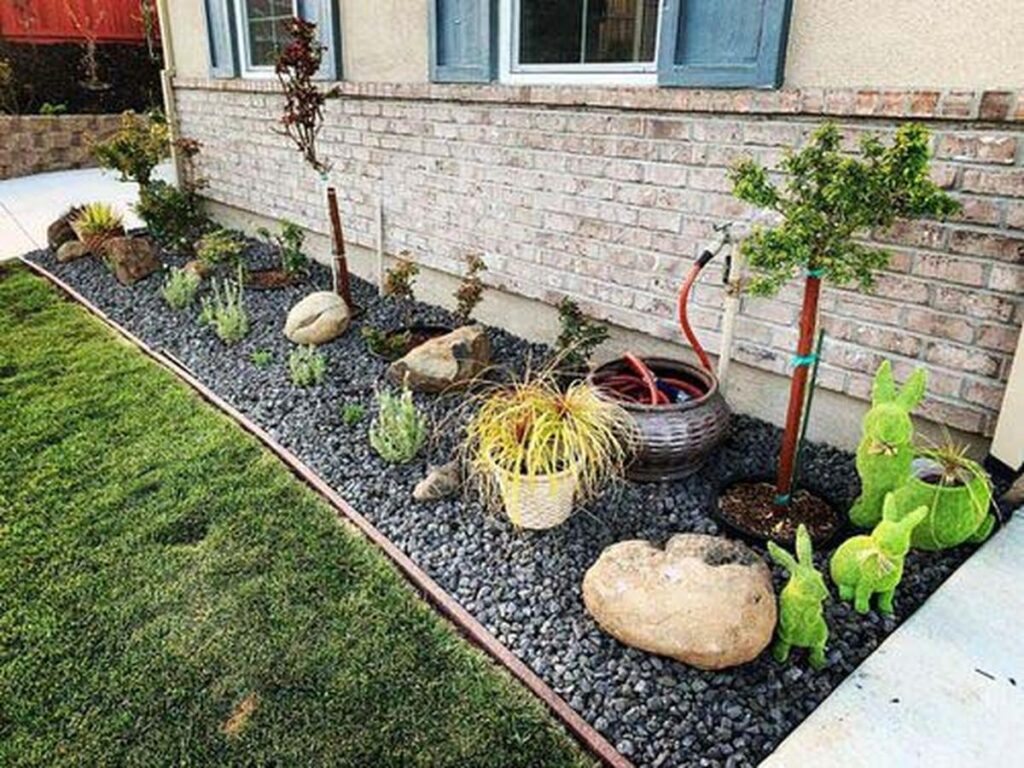 18 Creative Grey Rock Landscaping Ideas for Your Yard