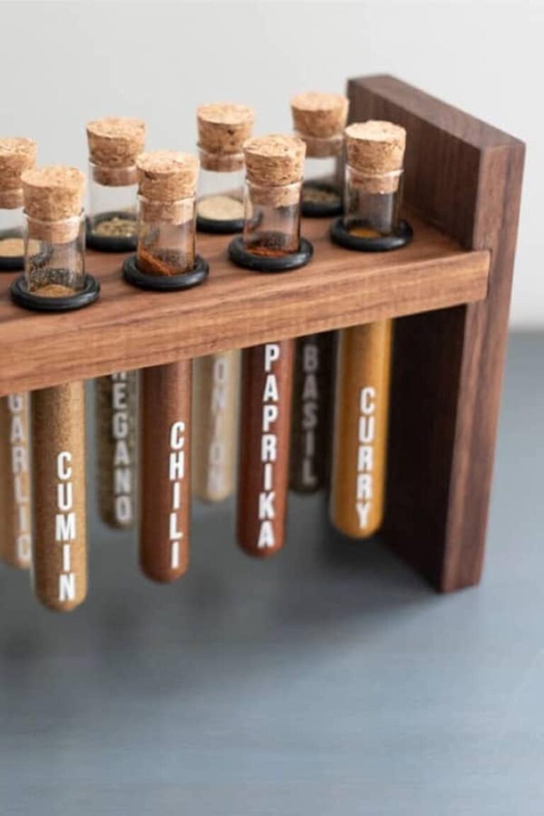 38 Essential Spice Rack Ideas for Ultimate Kitchen Order