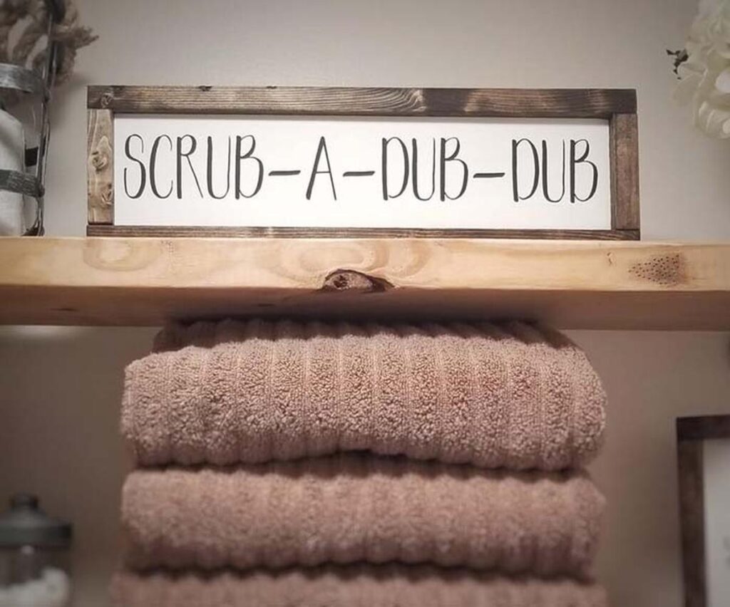 41 Cute Bathroom Sign Ideas to Add Personality